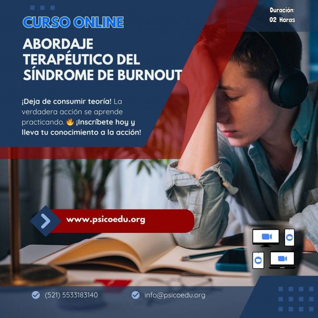 Abordaje Terapéutico del Síndrome de Burnout (2 horas) - Asociación ...