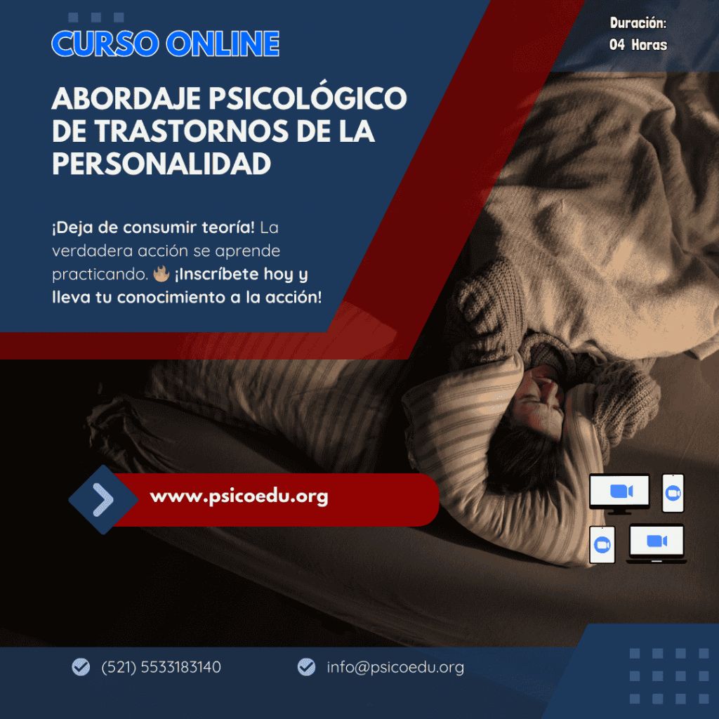 Abordaje Psicológico de Trastornos de la Personalidad: Curso Intensivo ...